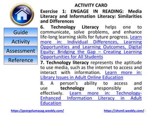 MELC MIL 2 PPT Identify the similarities and differences between and ...