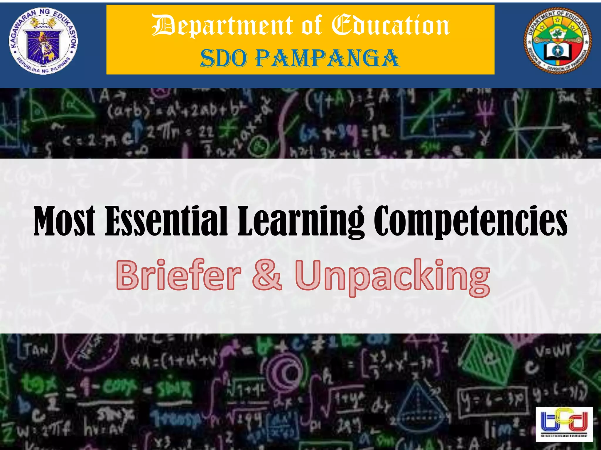 Essential Math Competencies for Learning | PPT
