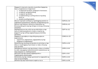 Most Essential Learning Competencies in Filipino (MELCs) | PDF