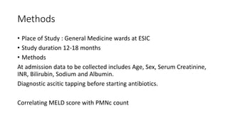 modified end stage liver disease and sbp.pptx
