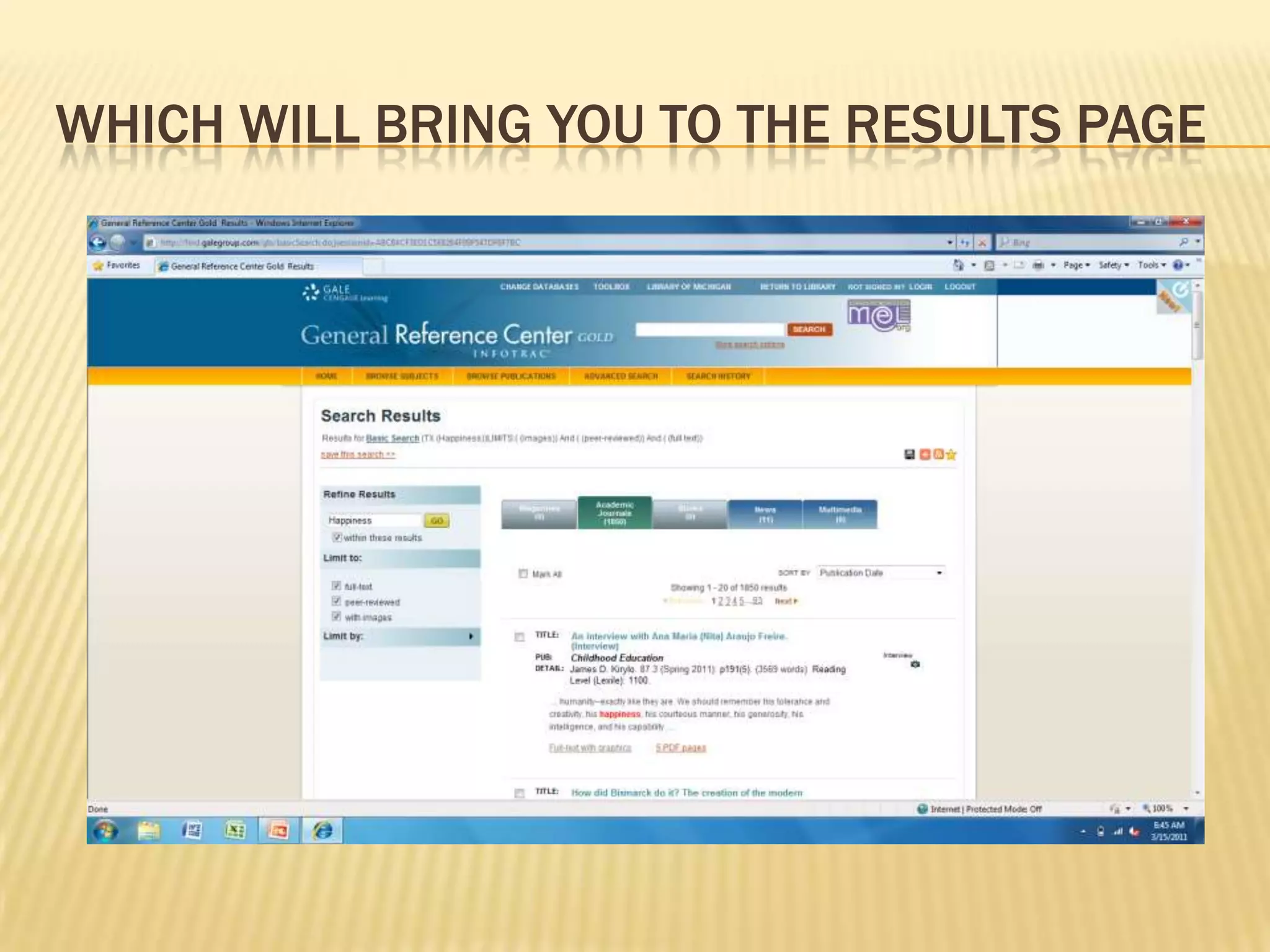 Mel databases and how to use them | PPTX