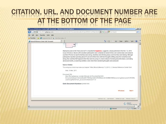 Mel databases and how to use them | PPT