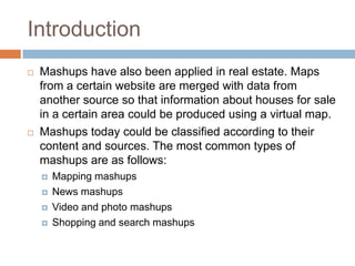 IDIA 620: Information Culture - Mashup | PPT