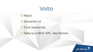 Melding React with the Ultra Secure Plone Content Repository | PPT