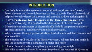 Melectronic pill | PPT