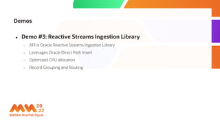 Melee Numerique 2022 - Revolutionize Java DB App Dev with Reactive Streams and Virtual Threads ...