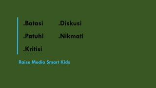 Melek digital, internet sehat & kiat bikin infografis keren | PPT