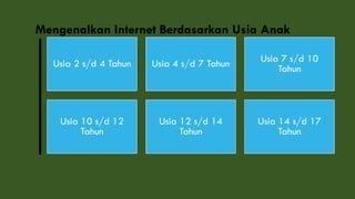 Melek digital, internet sehat & kiat bikin infografis keren | PPT