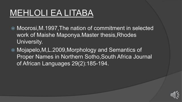MELEMO EA LITLHARE TSA SESOTHO.pptx