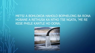 MELEMO EA METSI | PPT