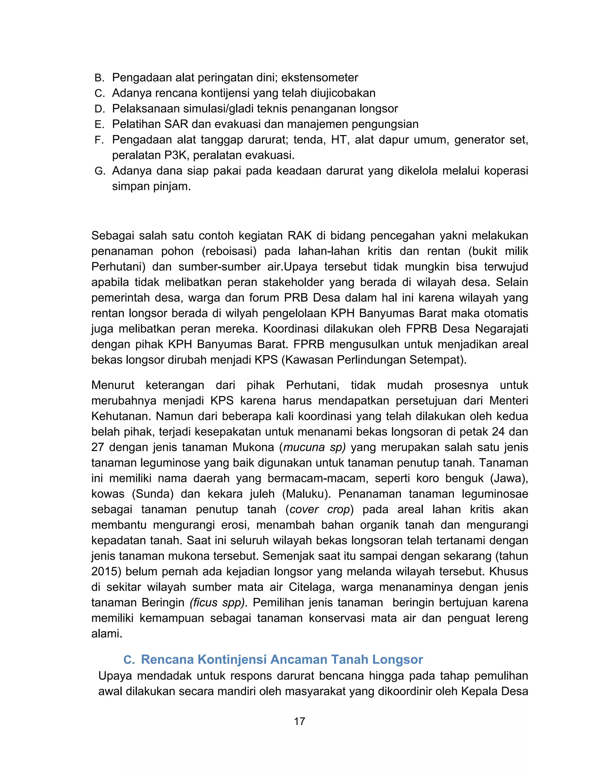 Melenting dari longsoran hutan pinus 04102015 | PDF