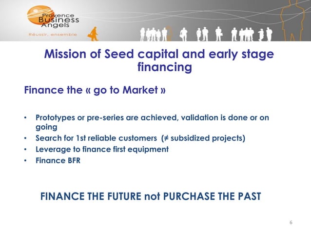 Financing innovation in early stage | PPT