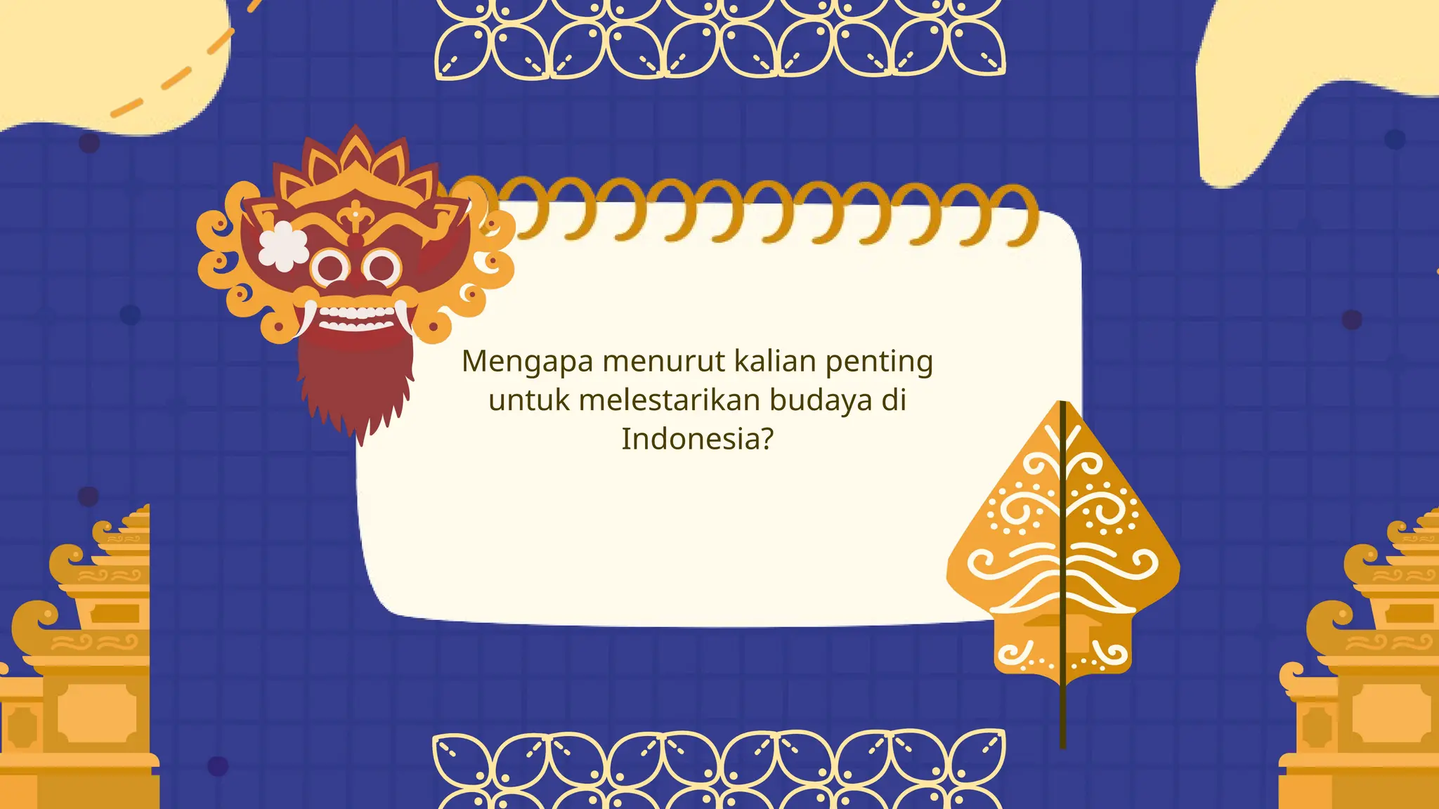 MELESTARIKAN BUDAYA BANGSA - PPKN KELAS 8 | PPTX