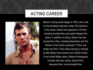 Mel Gibson | PPTX