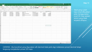 MELIHAT HASIL TAGGING MENGGUNAKAN 3D MAP DI EXCEL.pptx