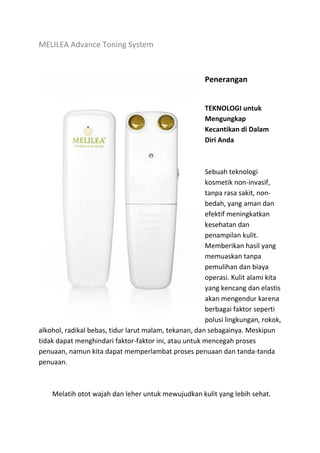 Manfaat Produk Melilea Skincare | PDF