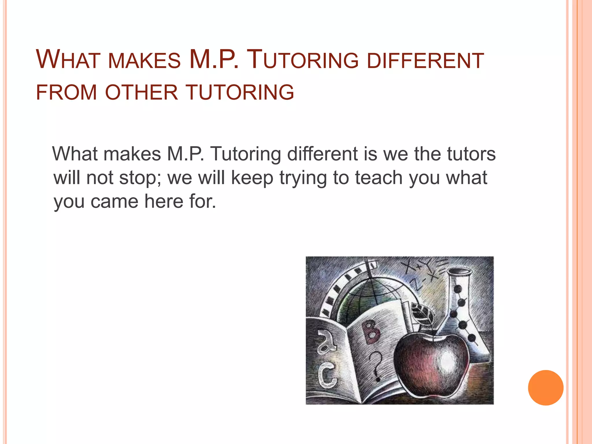 Melindap M.P. Tutoring | PPTX