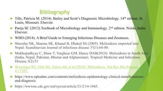 Melioidosis presentation | PPTX