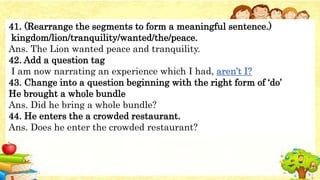 ENGLISH MID-TERM MODEL PAPER FOR I PUC | PPT