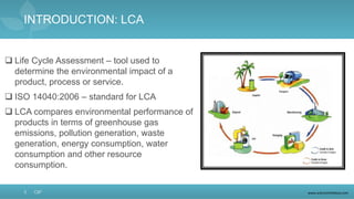 Life Cycle Impact Assessment of Bioplastic Containers and Petroleum ...