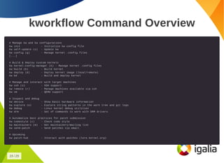 Don't let your motivation go, save time with kworkflow | PPT