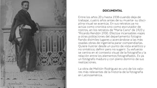 Familia Meliton rodriguez vida, obra y analisis | PDF | Photography ...