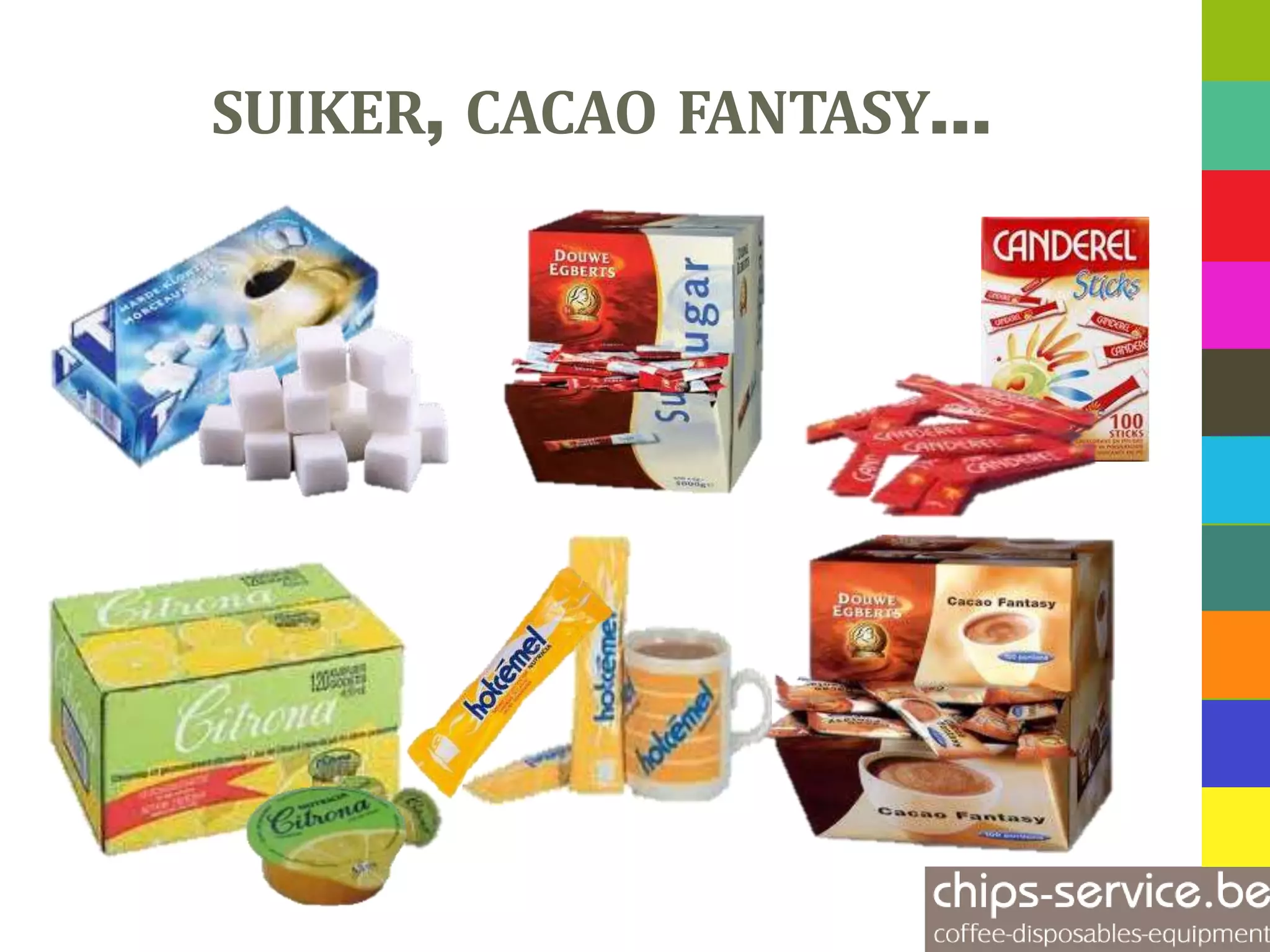 Melk, koffiemelk, suiker, enz | PPT