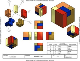 Cube Inventor Drawings | PDF | Arts and Crafts | Hobbies & Interests