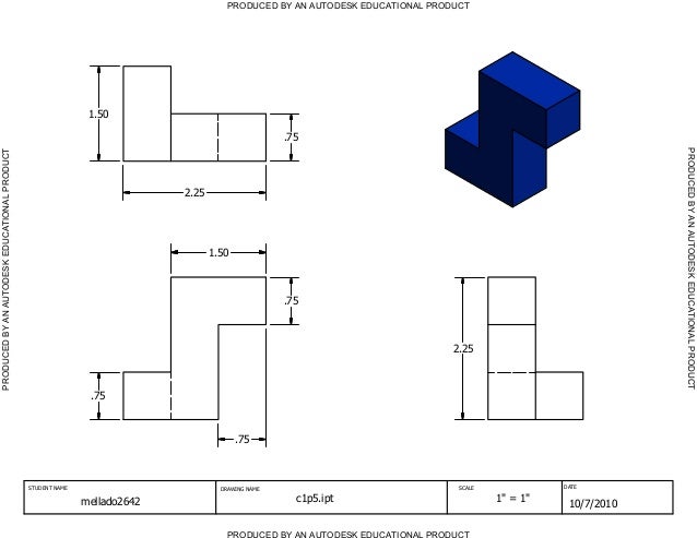 Cube Inventor Drawings
