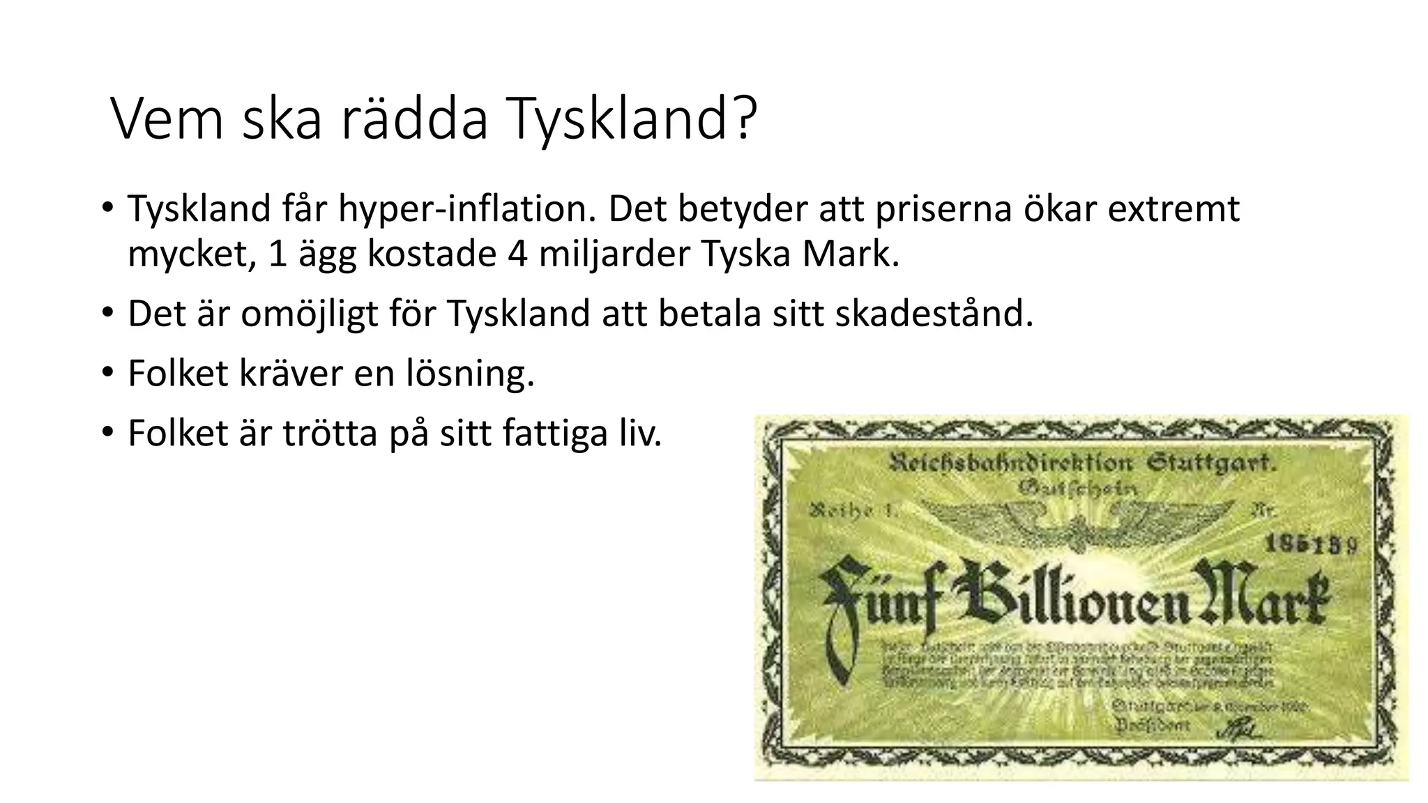 Mellankrigstiden tyskland | PPT