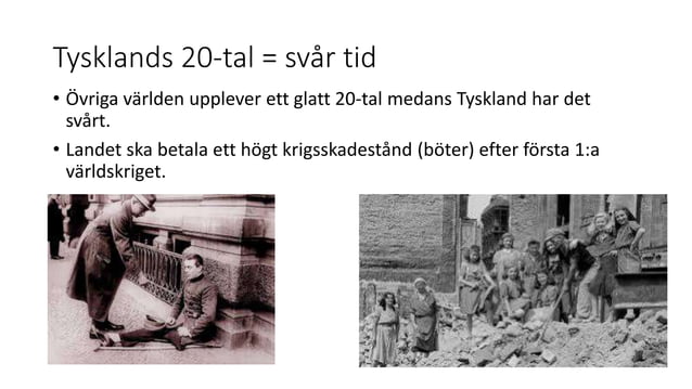 Mellankrigstiden tyskland | PPT