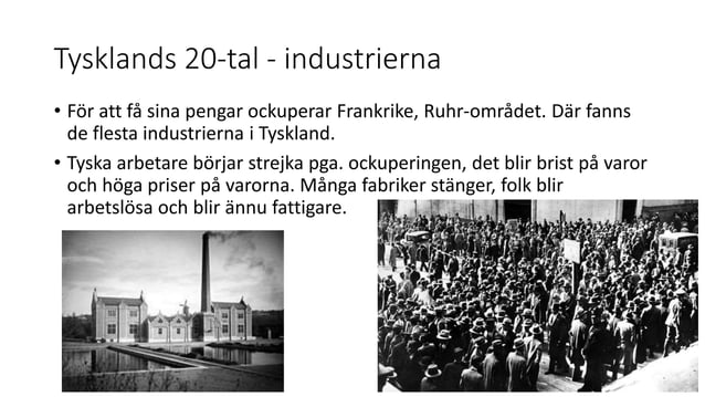 Mellankrigstiden tyskland | PPT