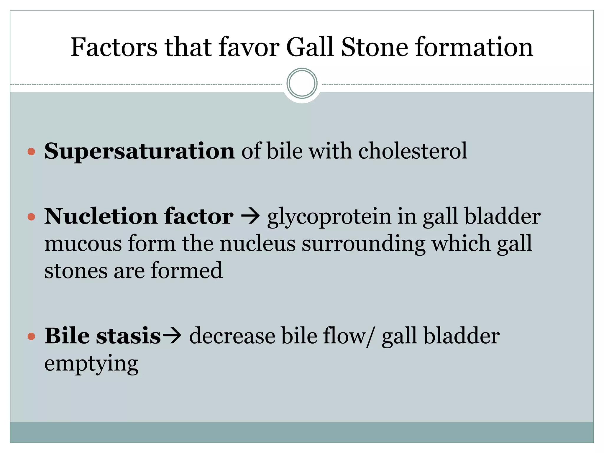 MELLSS yr2 pathology gall stones | PPT