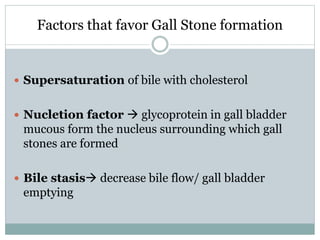 MELLSS yr2 pathology gall stones | PPT