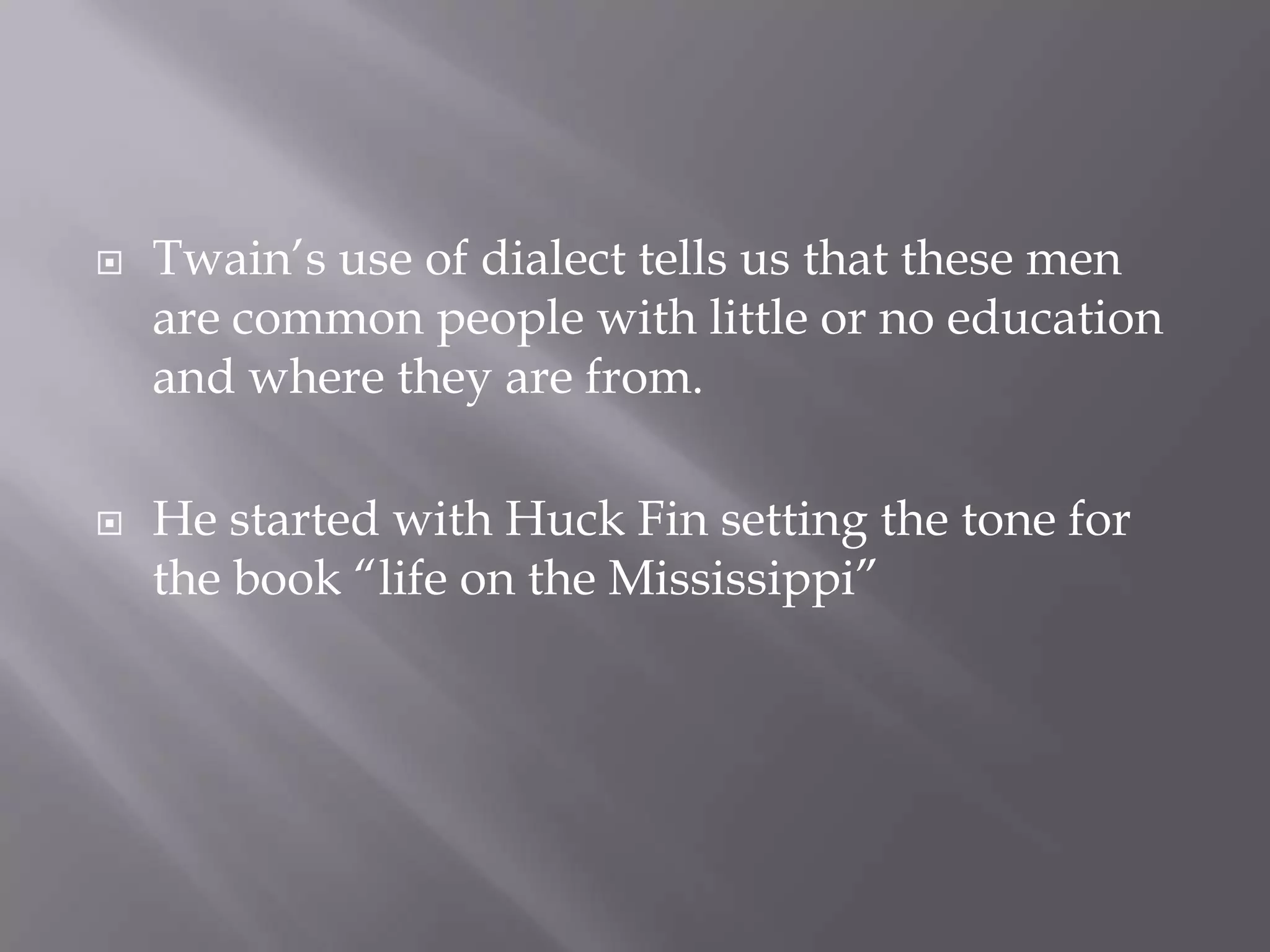 Mark Twain: Local Color | PPTX