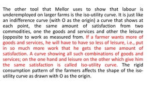Mellor`s model of agriculture development | PPTX