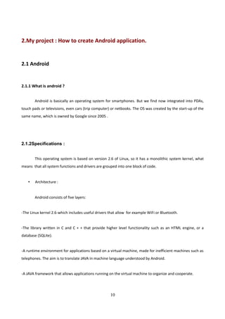 android report | PDF | Operating Systems | Computer Software and Applications