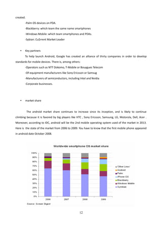 android report | PDF | Operating Systems | Computer Software and Applications