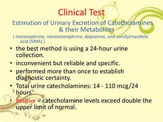 Mell phaeochromocytoma physio | PPT