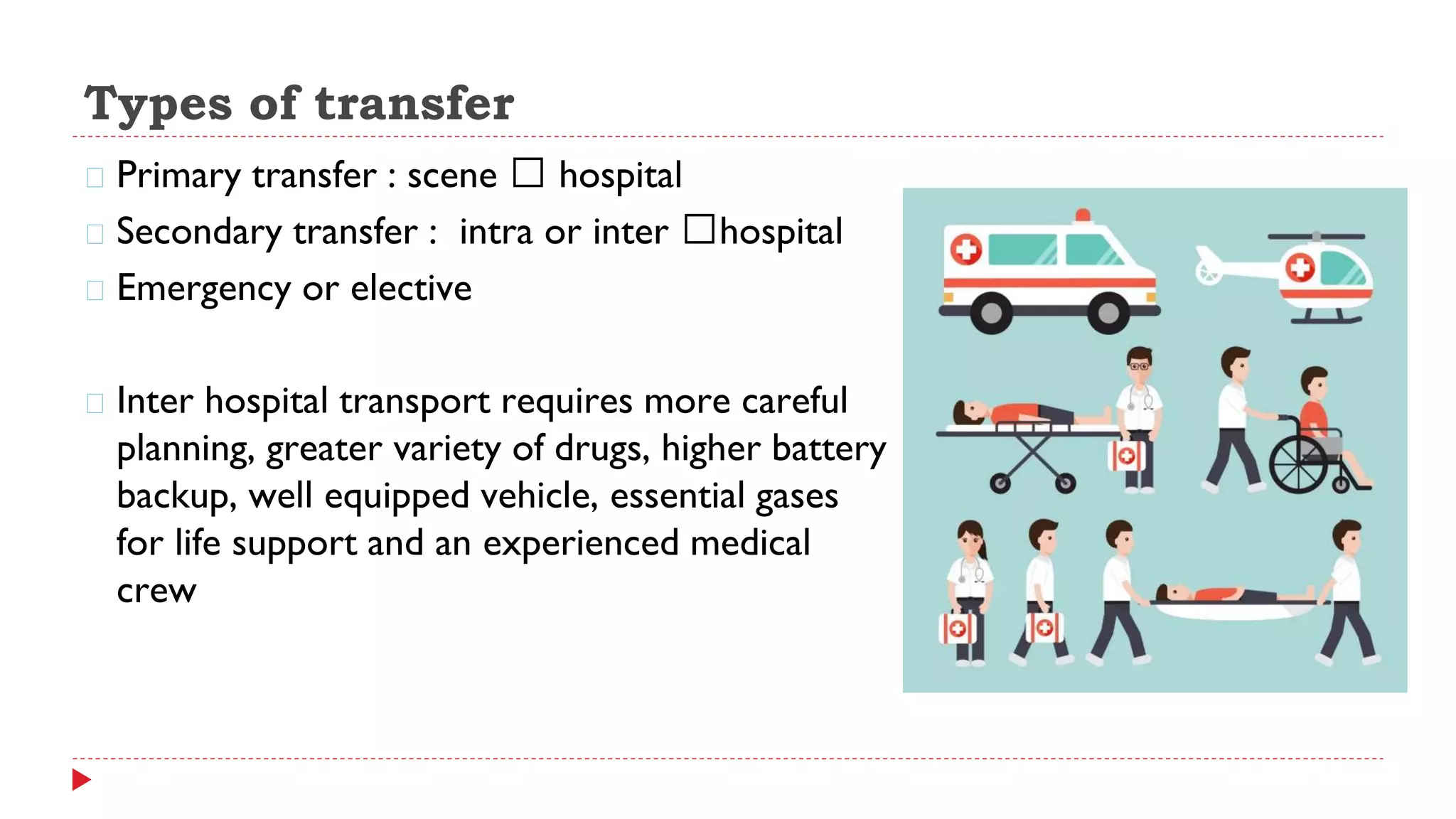 Mells transport of critically ill patient | PPTX