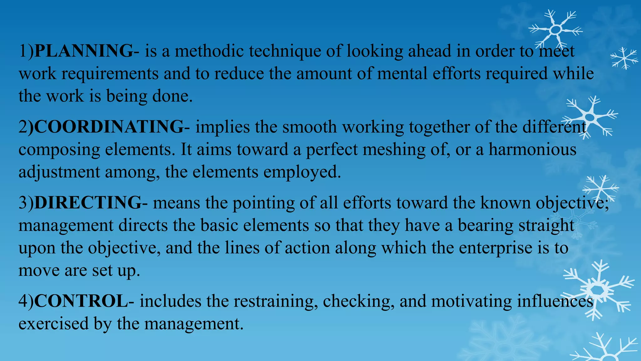 THEORY OF MANAGEMENT IN BUSINESS AND INDUSTRY | PPTX