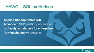 SQL and Machine Learning on Hadoop | PPT
