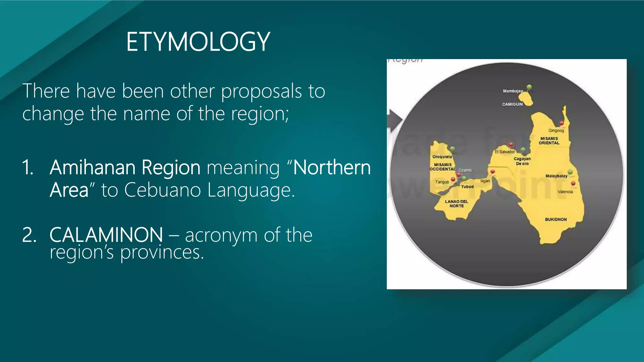 REGION 10: NORTHERN MINDANAO | PPTX