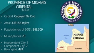 REGION 10: NORTHERN MINDANAO | PPTX