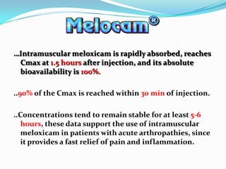 Melocam in lumbago | PPT