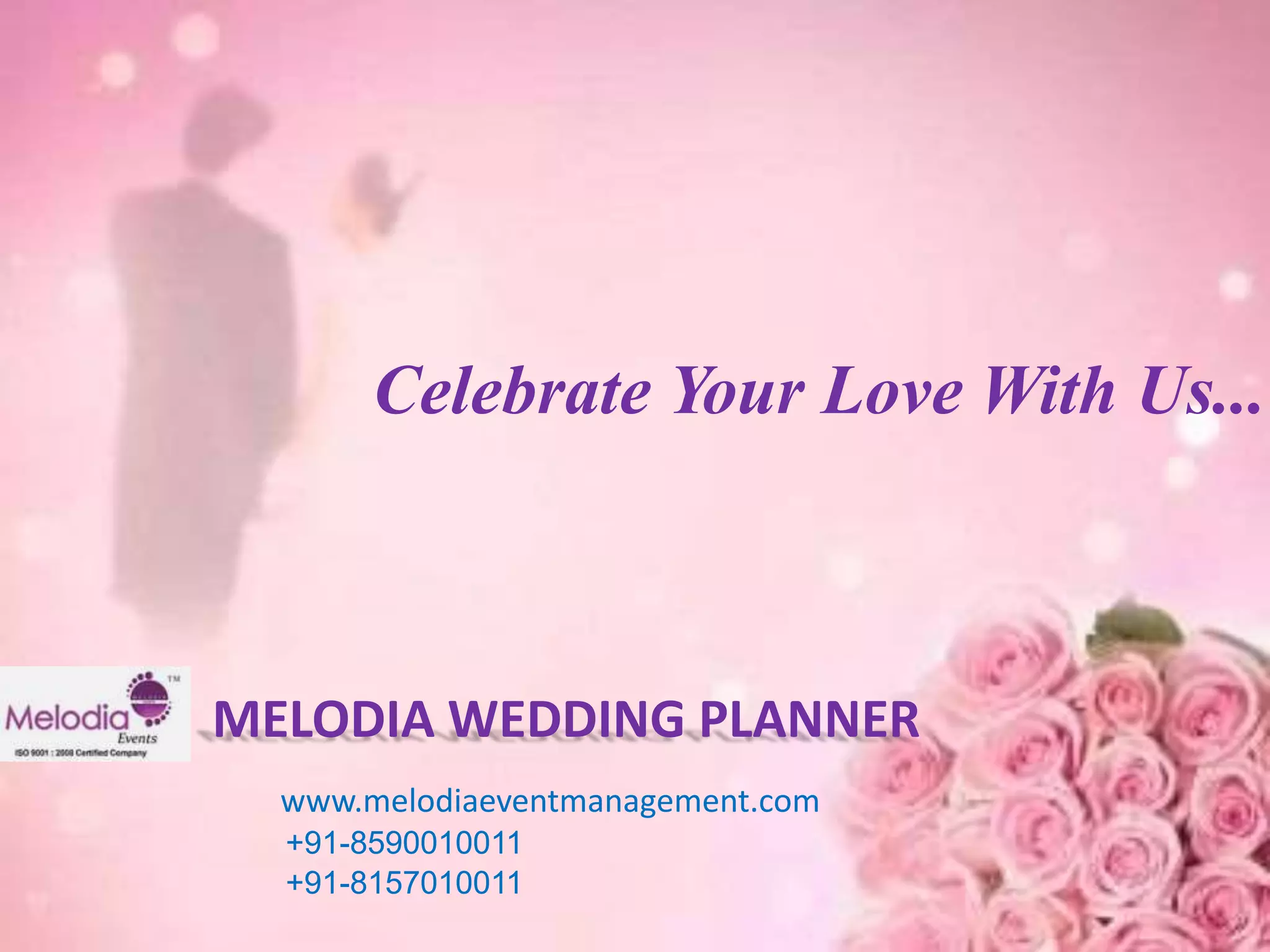 Melodia Events | Wedding Event Management Company in Ernakulam ...
