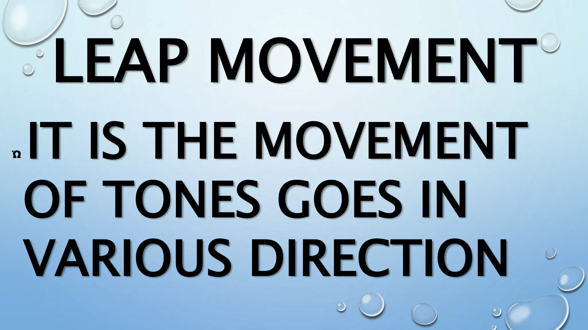 Melodic direction | PPTX