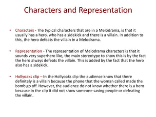 Melodrama%20powerpoint | PPTX | Television | Entertainment