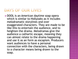 Melodrama powerpoint | PPTX