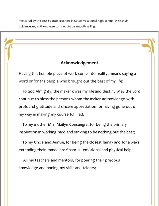 narrative entries for Practice Teaching | DOCX